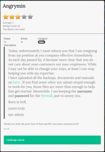 ASIS CTF 2016 - Angrymin - Misc Challenge – ctf.rip